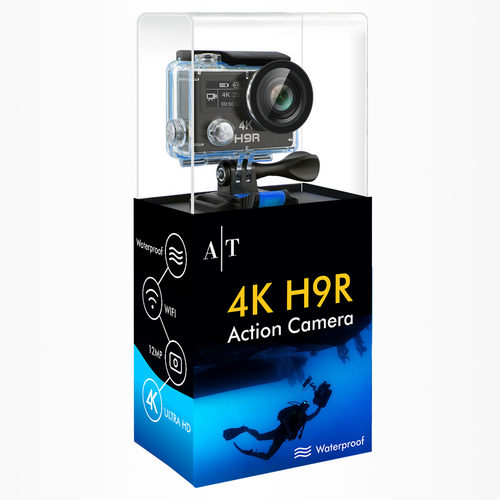 4K Action Camera Packaging | Product packaging contest