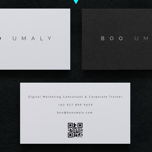 Simple business card for a corporate consultant practice | Business ...