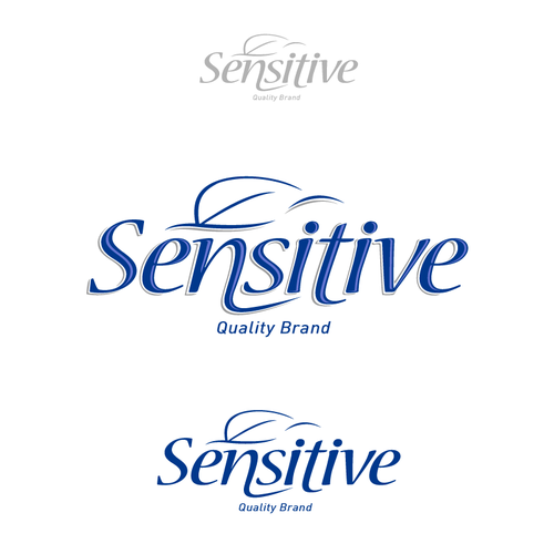 Create a new, tridimensional logo for brand SENSITIVE | Logo design contest