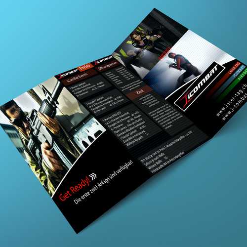 Brochure for laser-tag business | Postcard, flyer or print contest