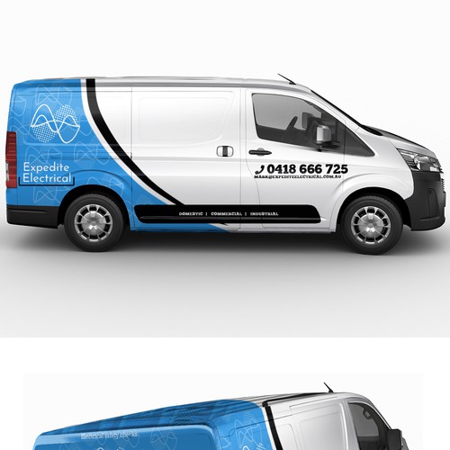Designs | Electrician Toyota Hiace 2019 Van Wrap Design | Car, truck or ...