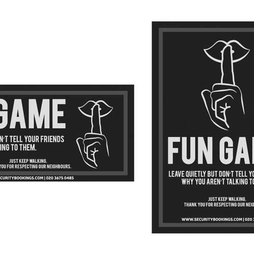 Stickers for security service. | Sticker contest