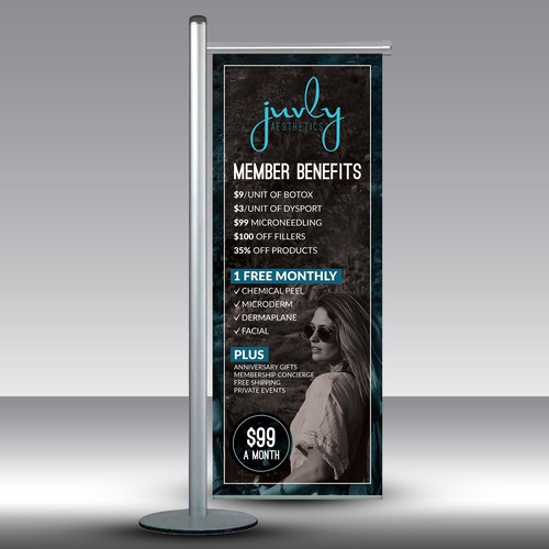 Fashion Membership Shop Banner | Signage contest