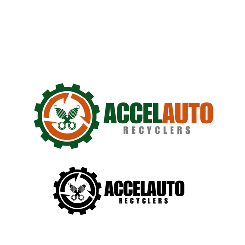 logo for ACCEL AUTO RECYCLERS | Logo design contest