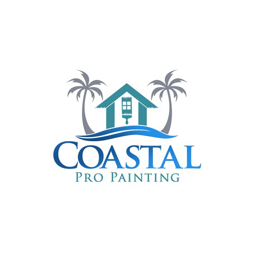 Coastal Pro Painting New Company Logo | Logo design contest