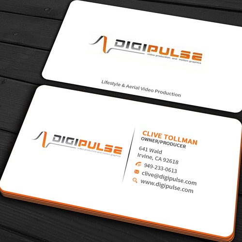 Hip Video Production Company Business Card Design | Business card contest