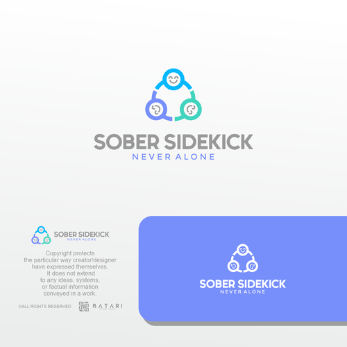 Designs | Design powerful Icon for the Sober Sidekick app | Logo design ...