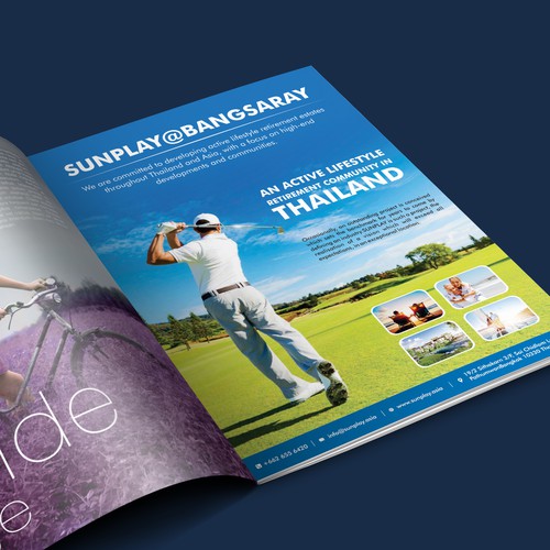 Single page magazine AD | Magazine cover contest