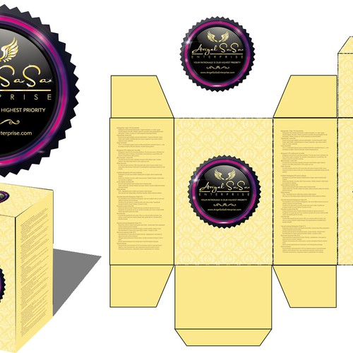 CLASSY & CREATIVE LABEL STICKER & PAPER PACKAGED BOXES DESIGN FOR ...
