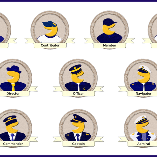 Create 40 Simple Icon based badges, Base files provided. | Logo design ...