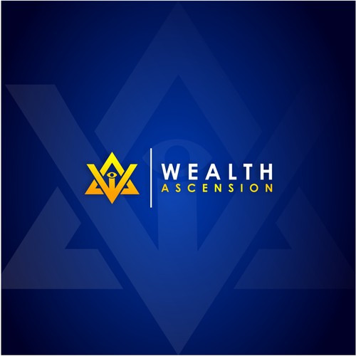 Created a luxurious logo for "WealthAscension.com" | Logo design contest
