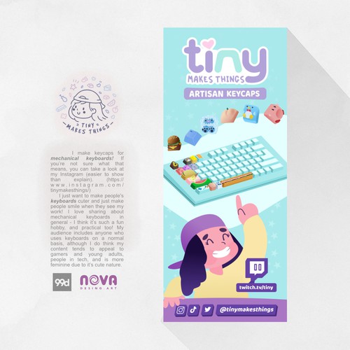 Designs | Design a Cute, Playful, Feminine retractable banner for a ...