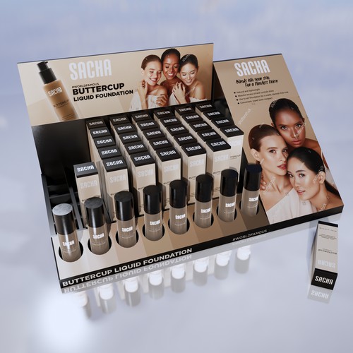 Designs | Buttercup Liquid Foundation | Product packaging contest