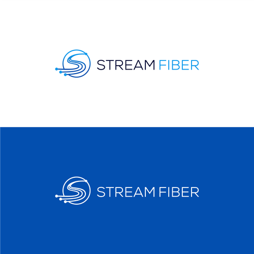 Designs | Stream Fiber Logo | Logo design contest