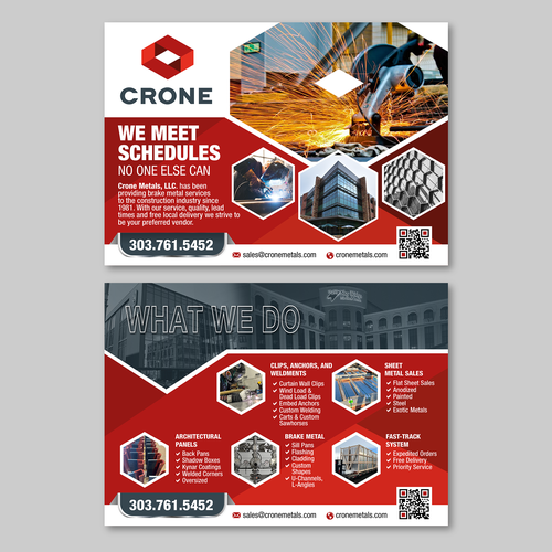 Designs | Crone Leave Behind Flyer | Postcard, flyer or print contest