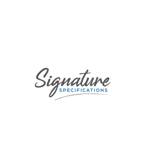 Designs | Diggs Custom Homes "Signature Specifications" logo | Logo ...