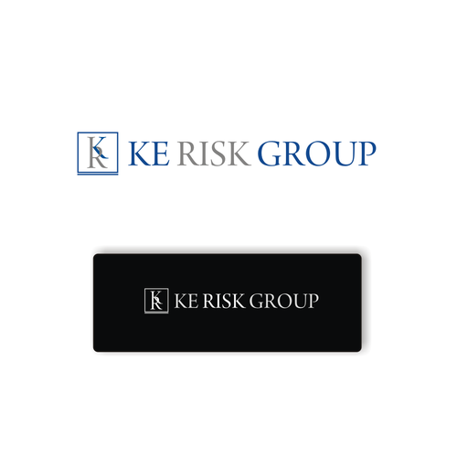Create a simple, elegant, and professional logo for KE Risk Group ...