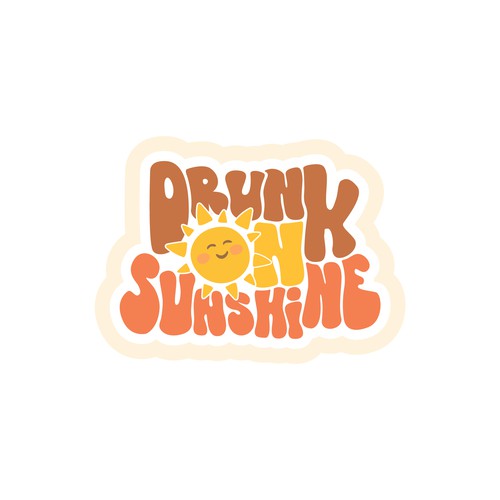 Designs | Retro Sunshine logo for new merch company | Logo design contest