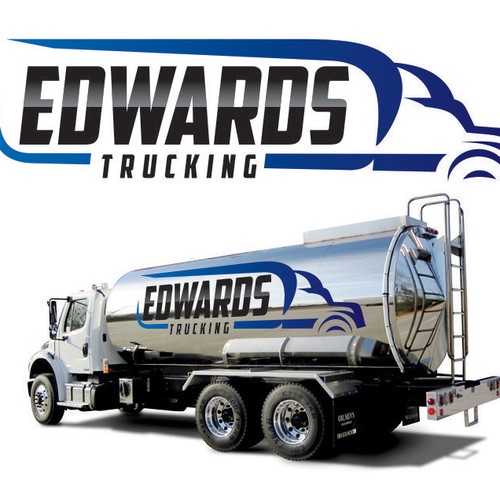 Create a logo for a new trucking company - Edwards Trucking - something ...