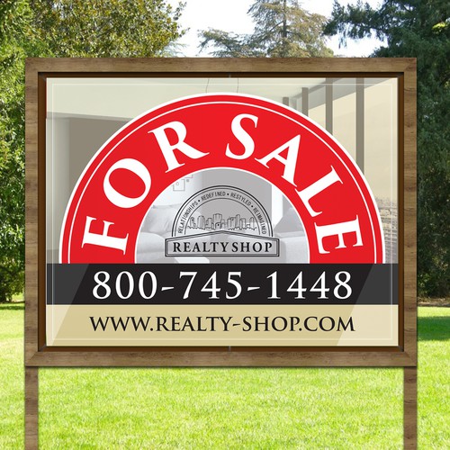 Savy Realtestate firm needs a creative and stand out sign! | Signage ...