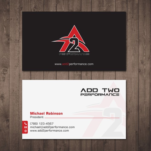 Professional Athlete Performance business card | Business card contest