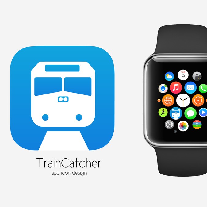 Make a Train Schedule App Icon for iOS + WATCH! | Icon or button contest