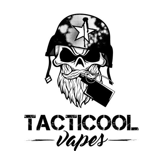 Tacticool Vapes bottle logo | Logo design contest