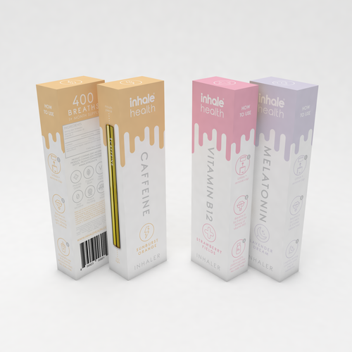 PACKAGING REFRESH NEEDED BY INHALE HEALTH® | Product packaging contest