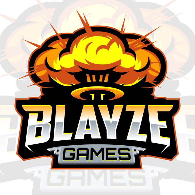 Refresh a logo for an explosive, guns blazing mobile game company ...