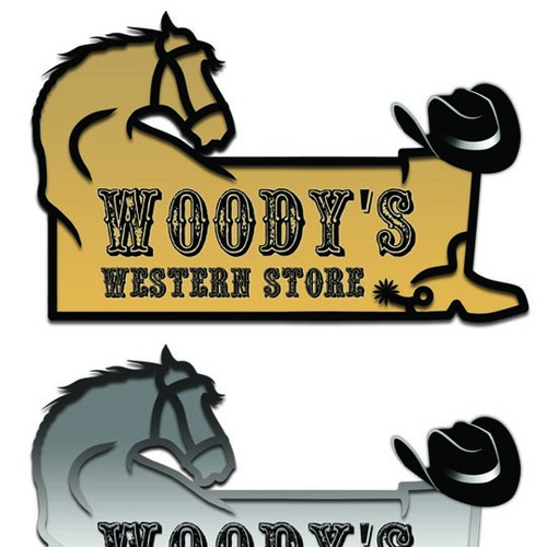 Woody´s Western Store | Logo design contest