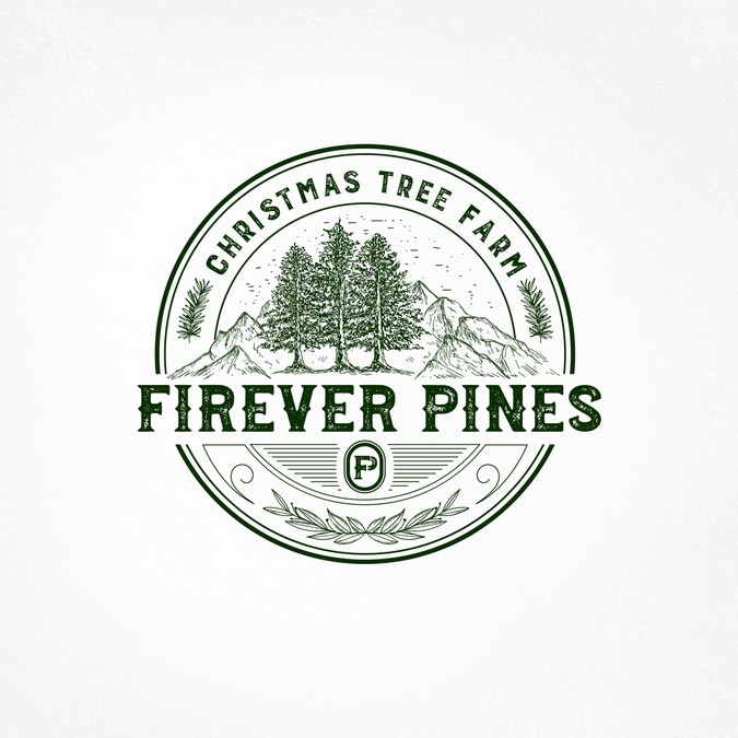 "Firever Pines" Christmas tree farm needs a simple but stylish logo ...