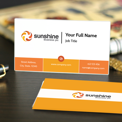 Sunshine | Business card contest