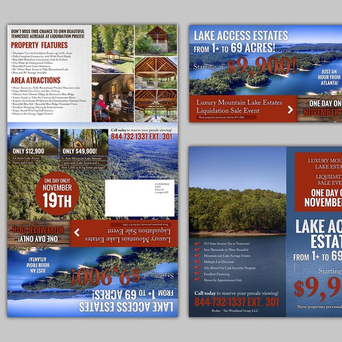 *Guaranteed Prize* Lake Liquidation Sale Flyer | Postcard, flyer or ...