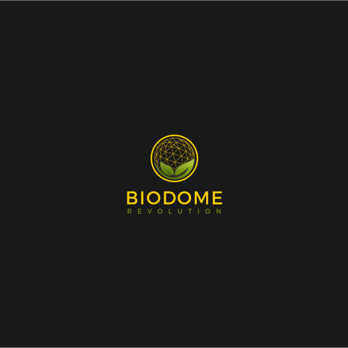 Create a logo for our Biodome Revolution product that inspires people ...