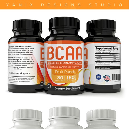 Label For Supplement Company | Product label contest