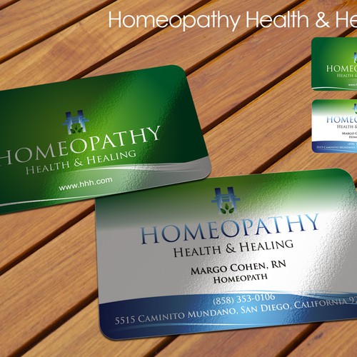 Visiting Card Design For Homoeopathic Doctors