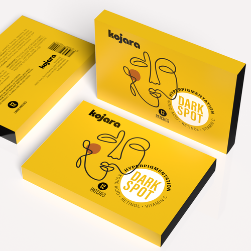 Designs | DARK SPOT PATCH PACKAGING | Product packaging contest