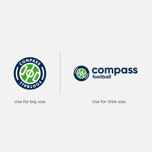 Design a logo for Compass Football, a new soccer-focused internet TV ...