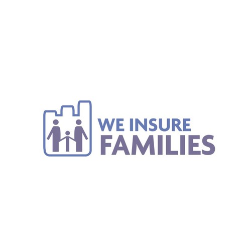 We Insure Families: Creative Branding for Insurance Agency | Logo ...