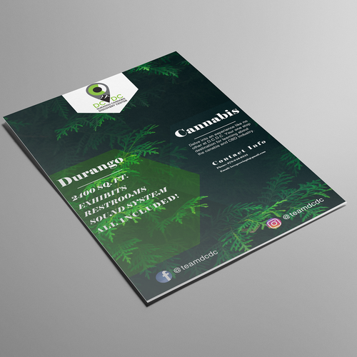 Special Event Flyer for Cannabis Discovery Center! | Postcard, flyer or ...