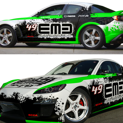 Design a winning race car wrap | Car, truck or van wrap contest