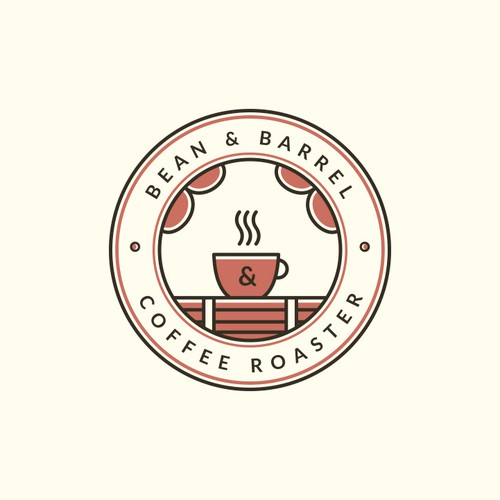 Modern Flat Logo for Coffee Roaster | Logo design contest