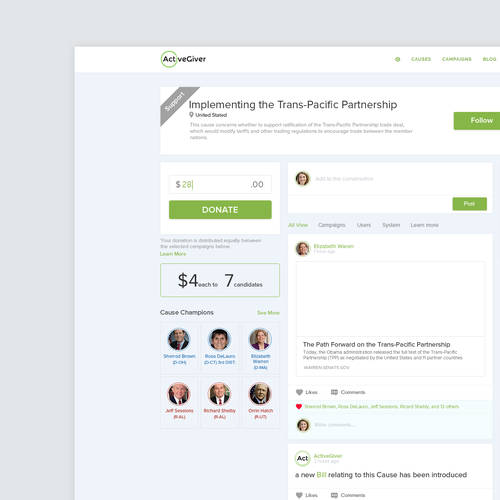 Create a revolutionary social platform for Issue-based activity | Web ...
