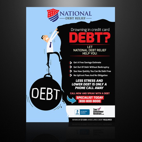 Design a new full page magazine ad for financial services company ...