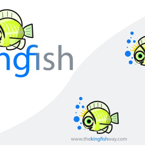 Meditating Kingfish | Logo design contest