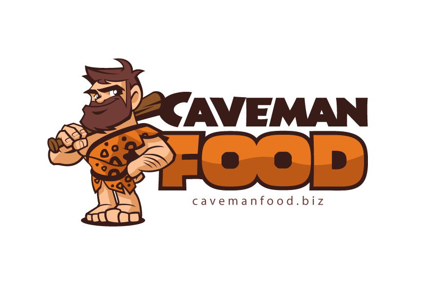 logo for Caveman Food | Logo design contest