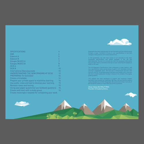 Create a beautiful cover and powerful layout for education guidebook ...