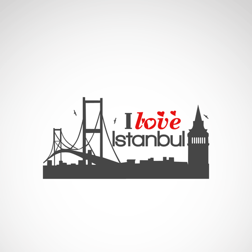 New logo for "i love istanbul" | Logo design contest