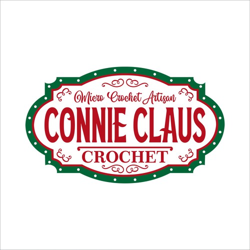 Designs | Elegant North Pole Themed Logo -Connie Clause Crochet | Logo ...