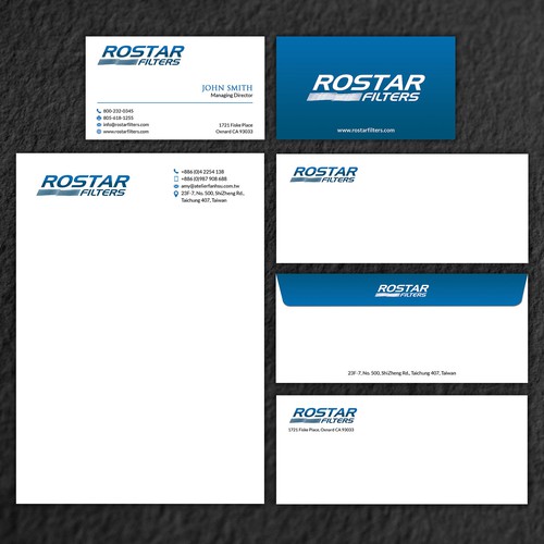 Need business card, letterhead and envelope design | Stationery contest